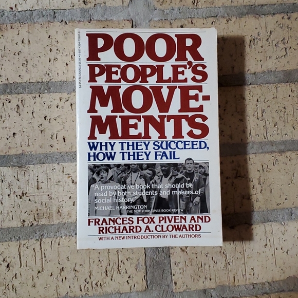 Frances Fox Piven and Richard A. Cloward | Accents | Poor Peoples ...